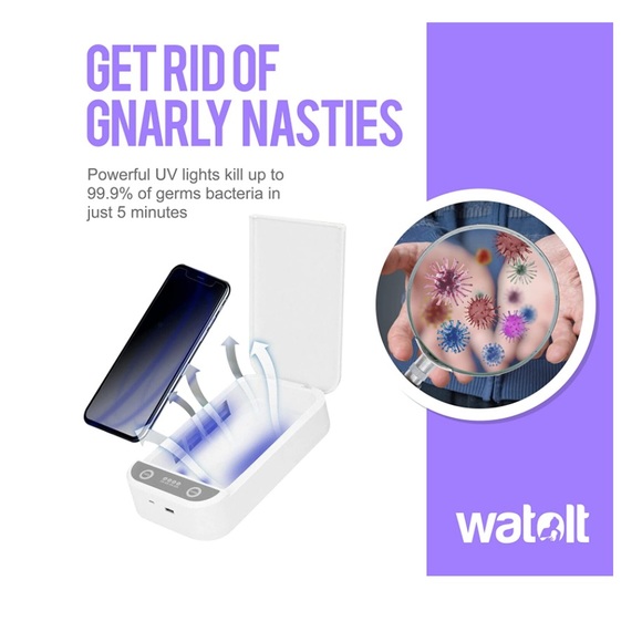 watolt | Cell Phones & Accessories | Uv Light Sanitizer Box For Phone ...